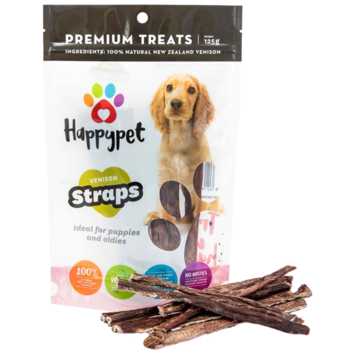 Venison Straps – Kiwi Canine